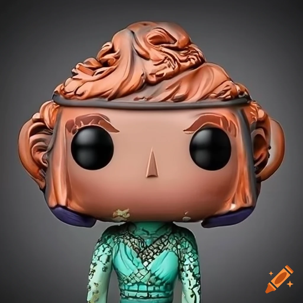 Miss Lino Funko Pop figurine with unique tribal design on Craiyon