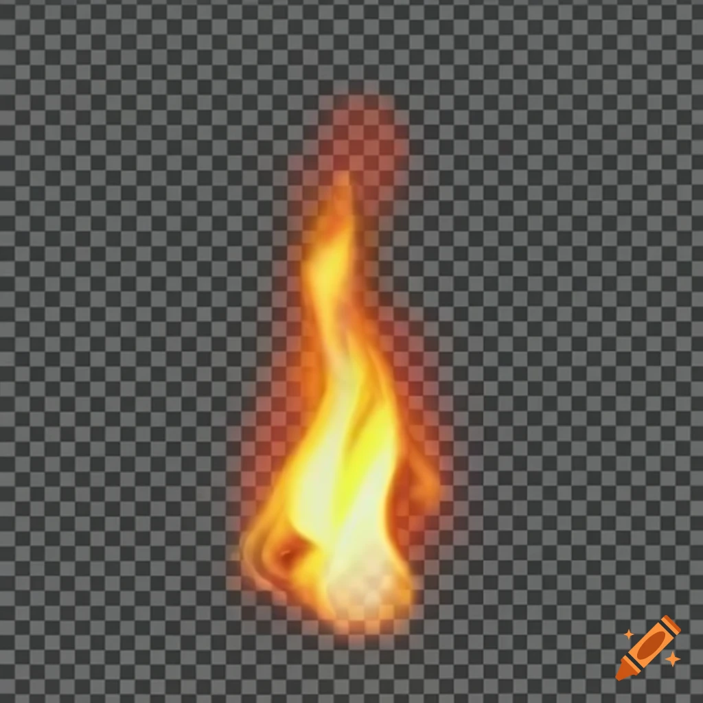 Realistically rendered flames on transparent background on🔰 Descubra mais sobre minez nas ...