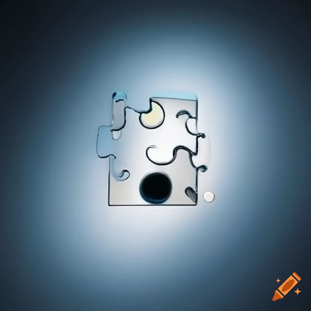 Mirror puzzle on Craiyon