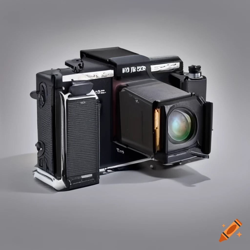 Large format camera with multiple features on Craiyon