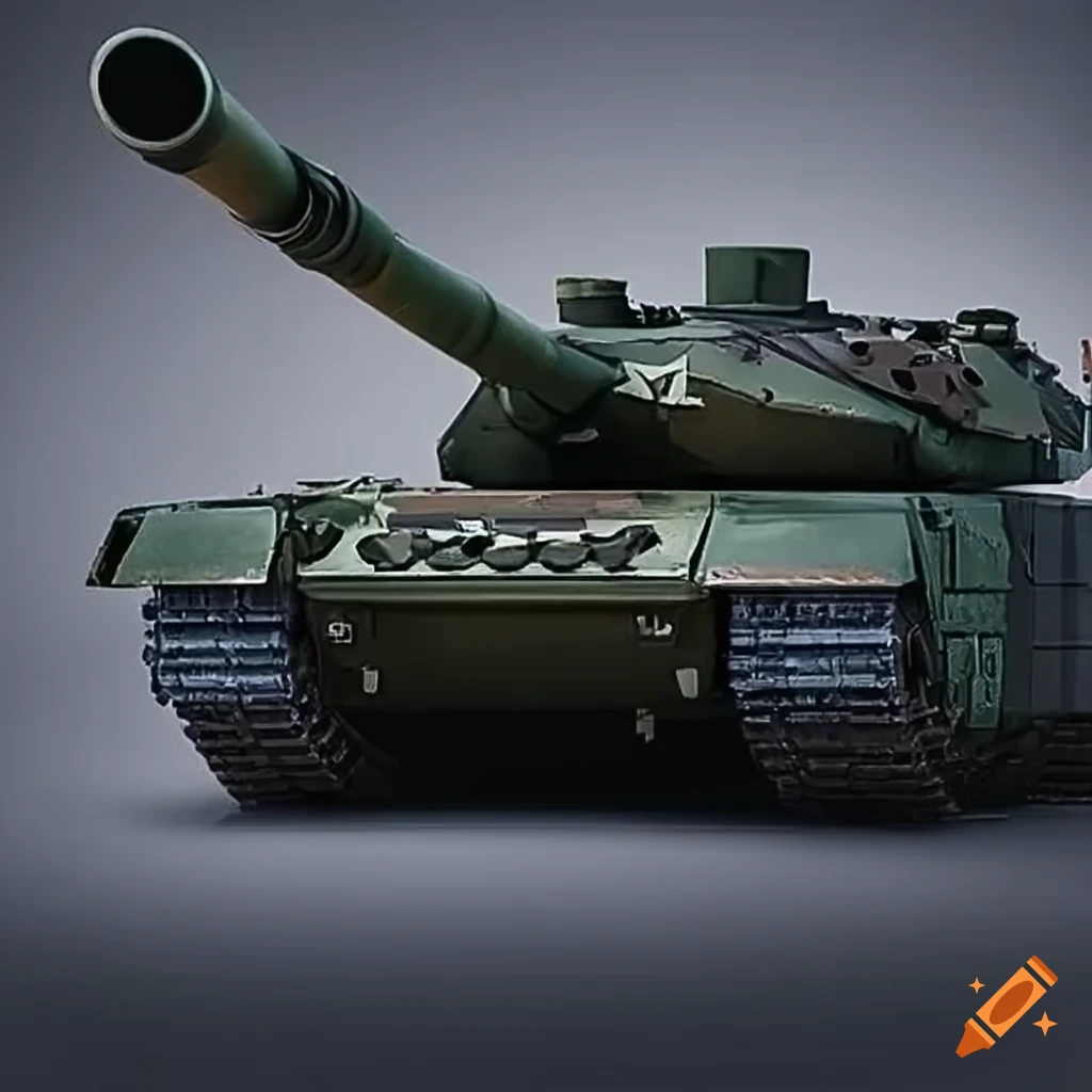 Modern leopard 2 tank on Craiyon