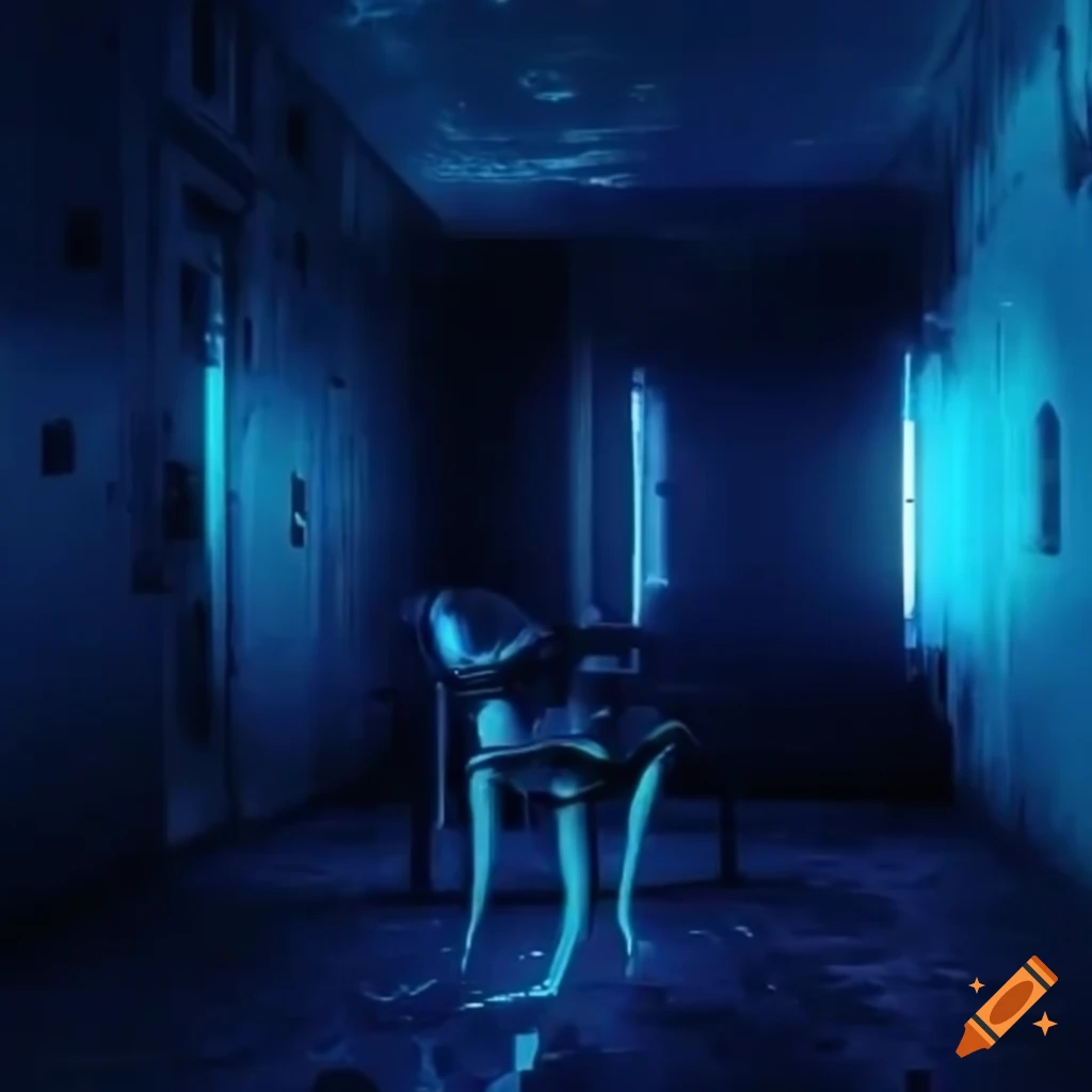 Liminal space with cyborgs on Craiyon