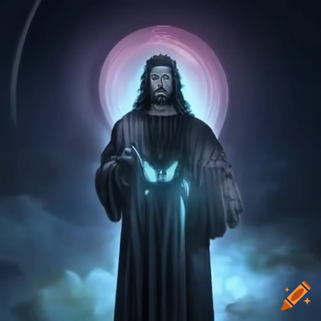 Robotic jesus on Craiyon