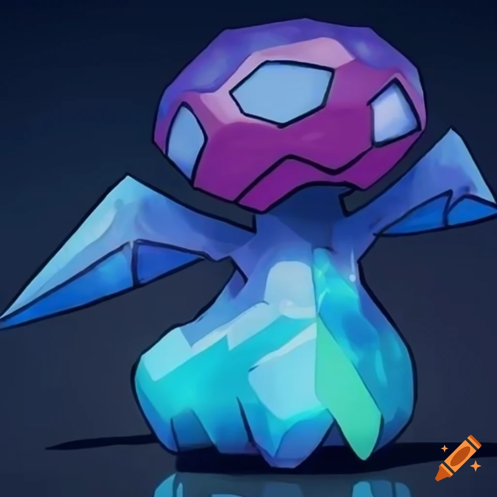 Gemstone pokemon character on Craiyon