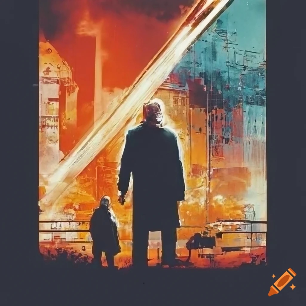 Movie poster inspired by Luc Besson for Blade Runner featuring Harrison ...