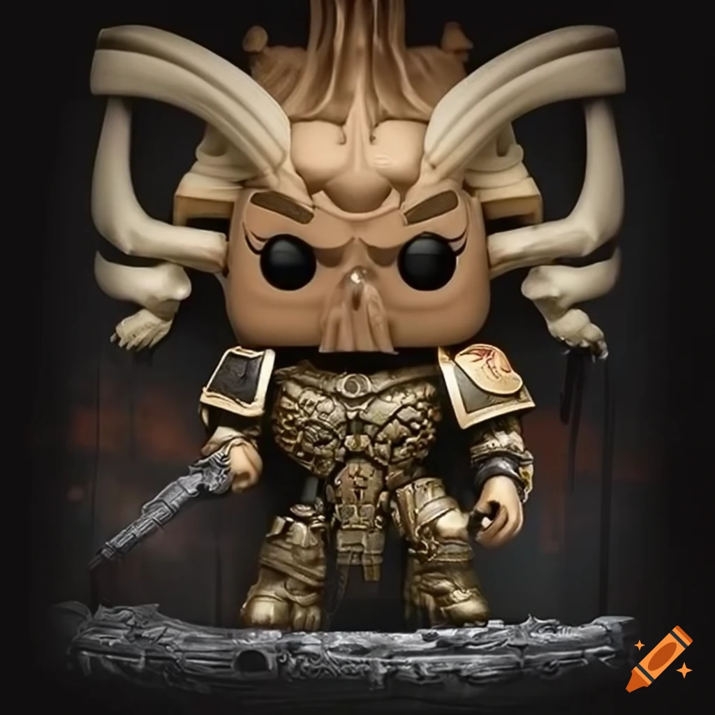 Funko pop primarch epic poster on Craiyon