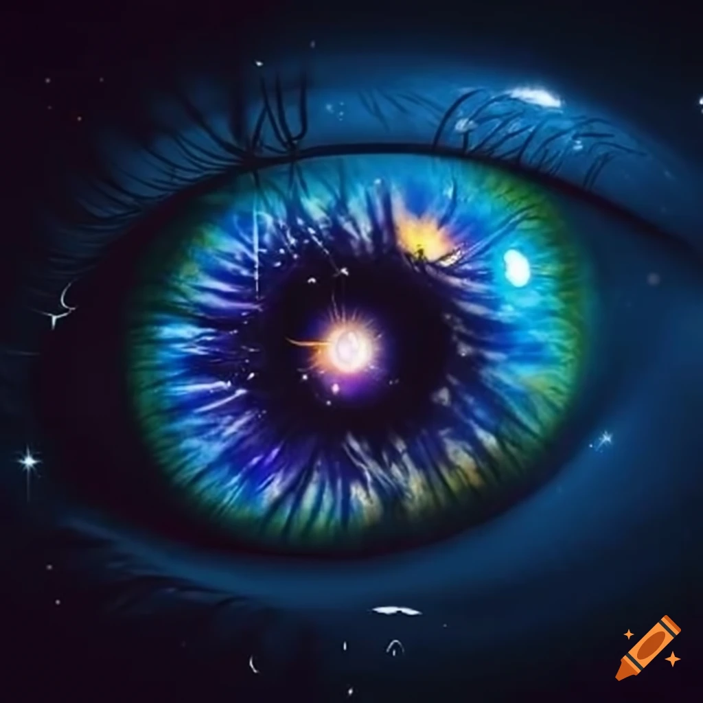 Celestial eye on Craiyon