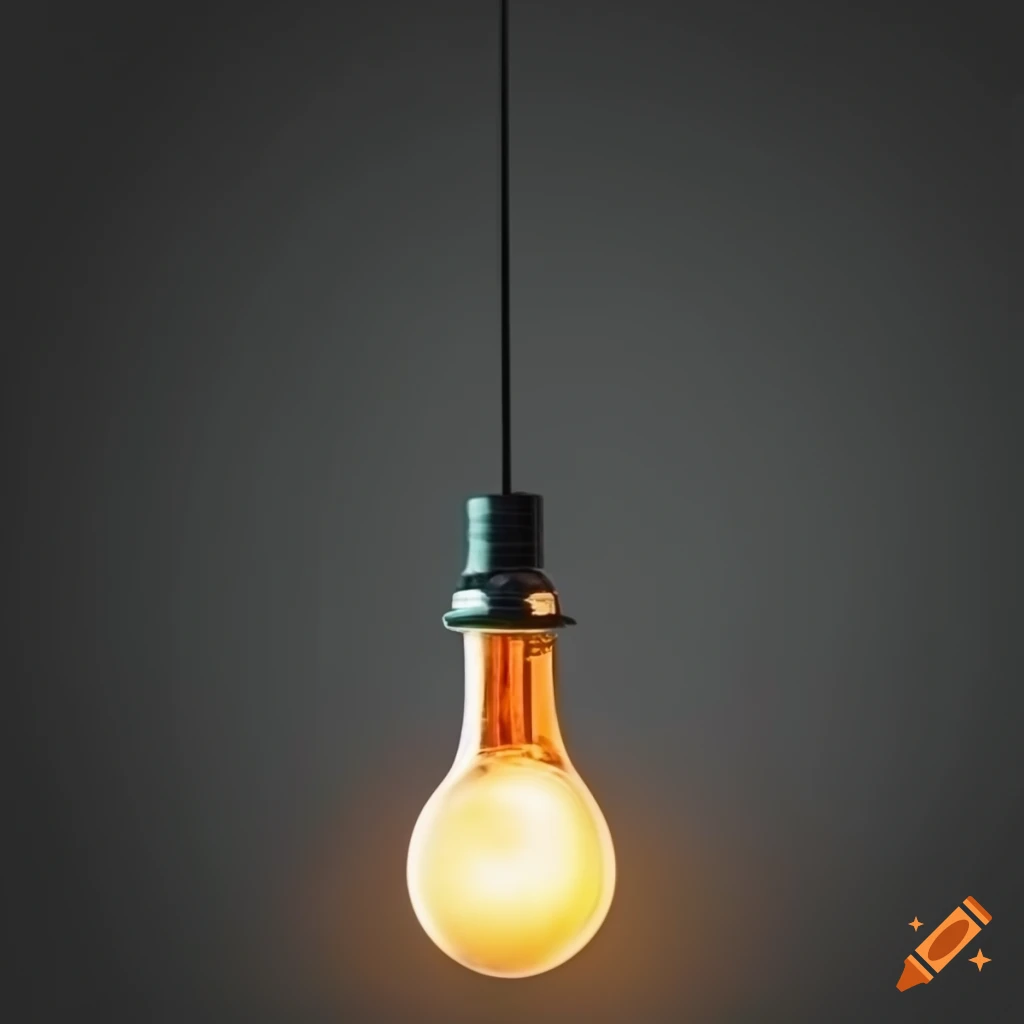 Illuminated light source on Craiyon