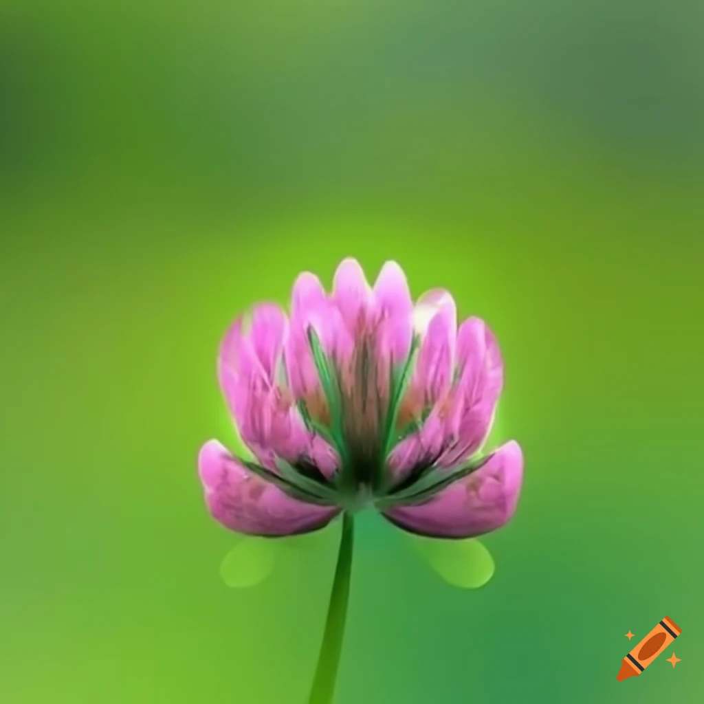 Enchanting animated clover blooming with 'insightful clover' text on ...