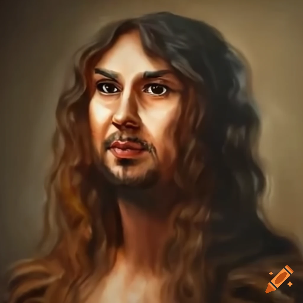 Leonardo Da Vinci painting of Raj Koothrappali from The Big Bang Theory ...