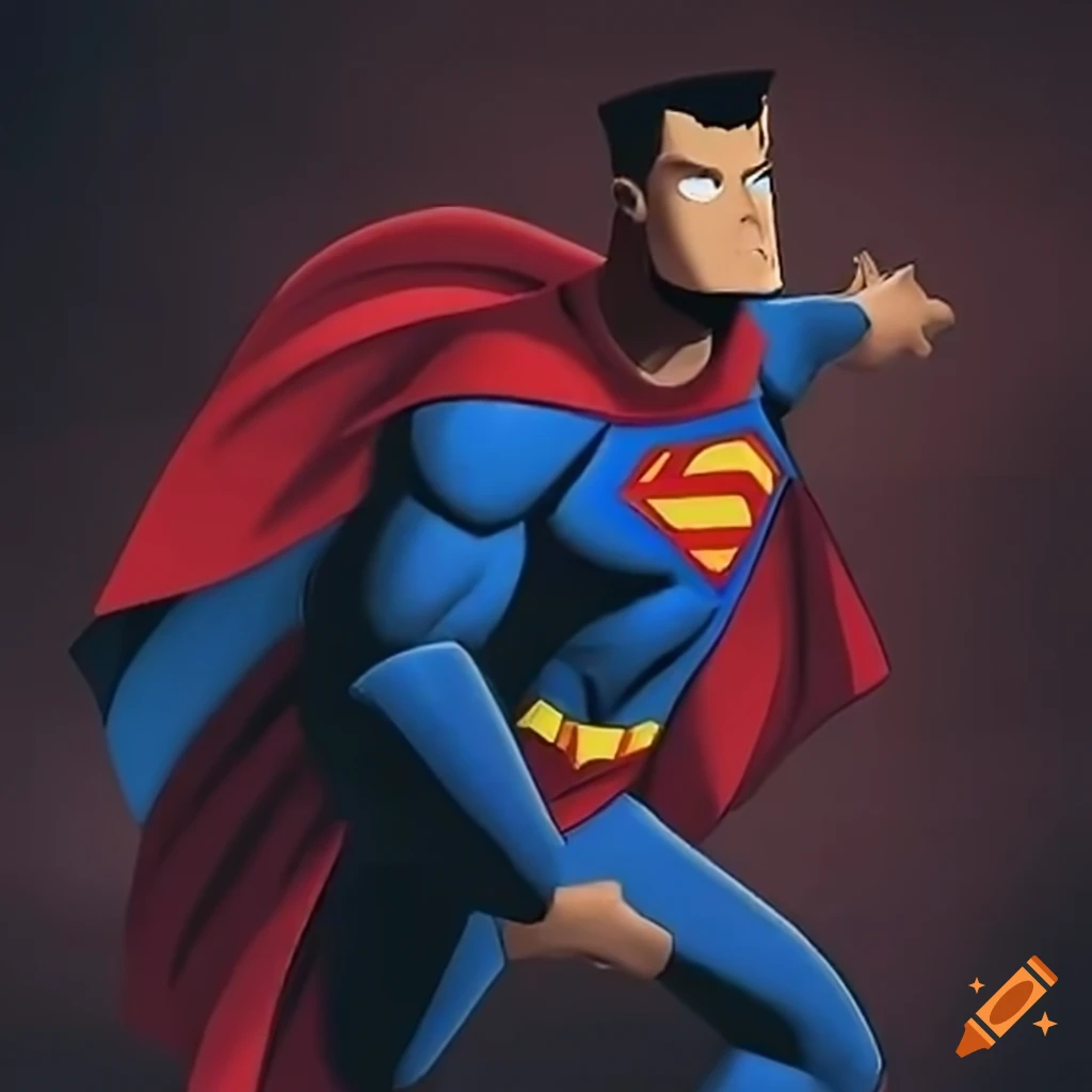 Superhero tas mastering spreadsheets and creating presentations on Craiyon