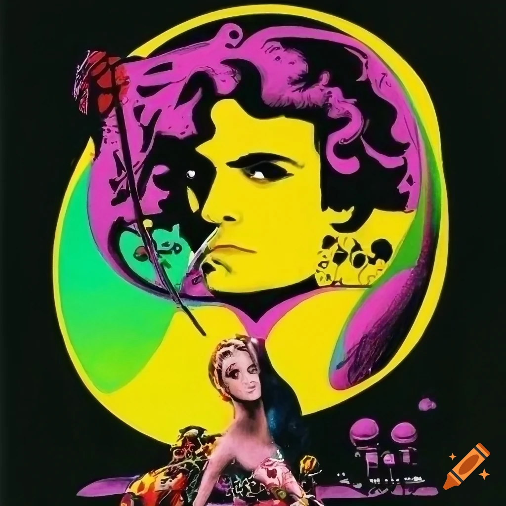 Vintage psychedelic album cover inspired by progressive rock for a ...