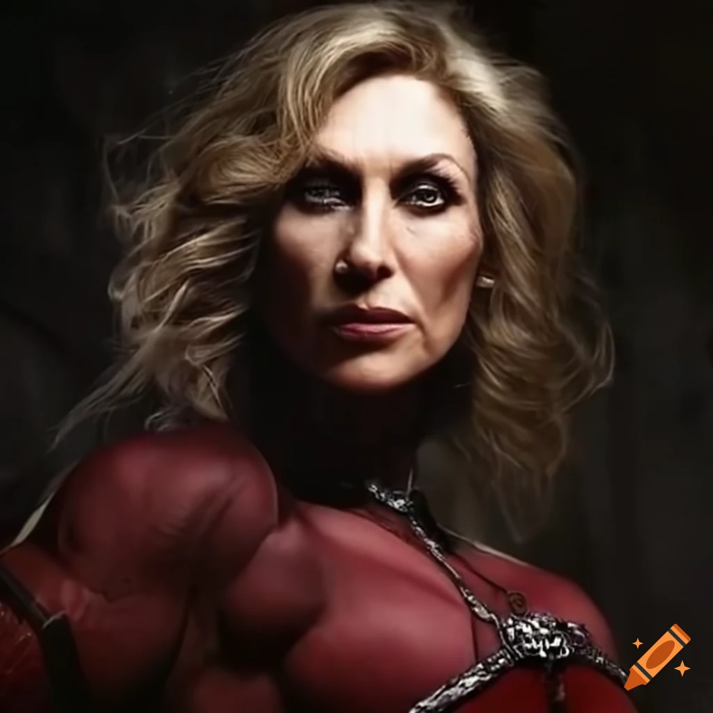 Heroic female bodybuilder stacy haiduk transforms into villainous alter ...