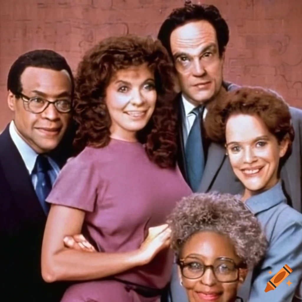 Promotional image for 'foreign policy nerds' sitcom on Craiyon