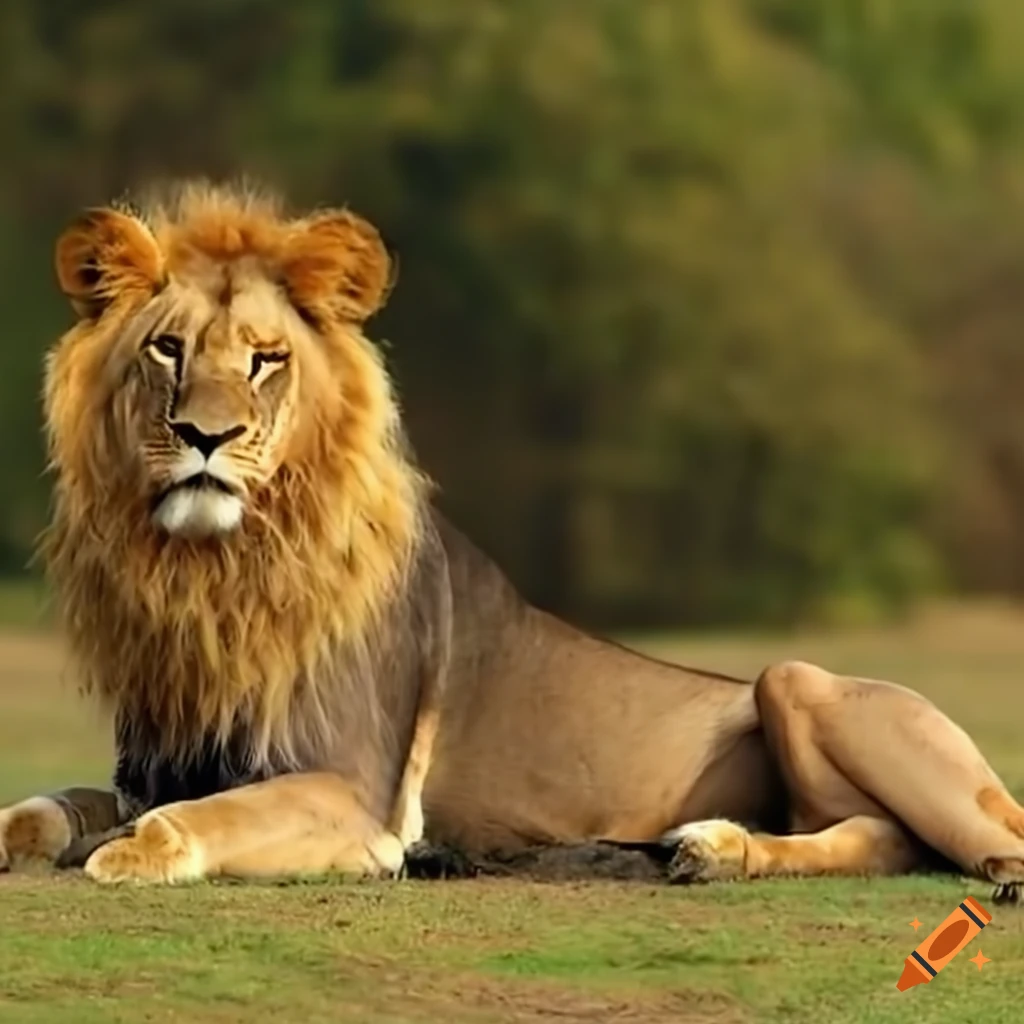 Lion on Craiyon