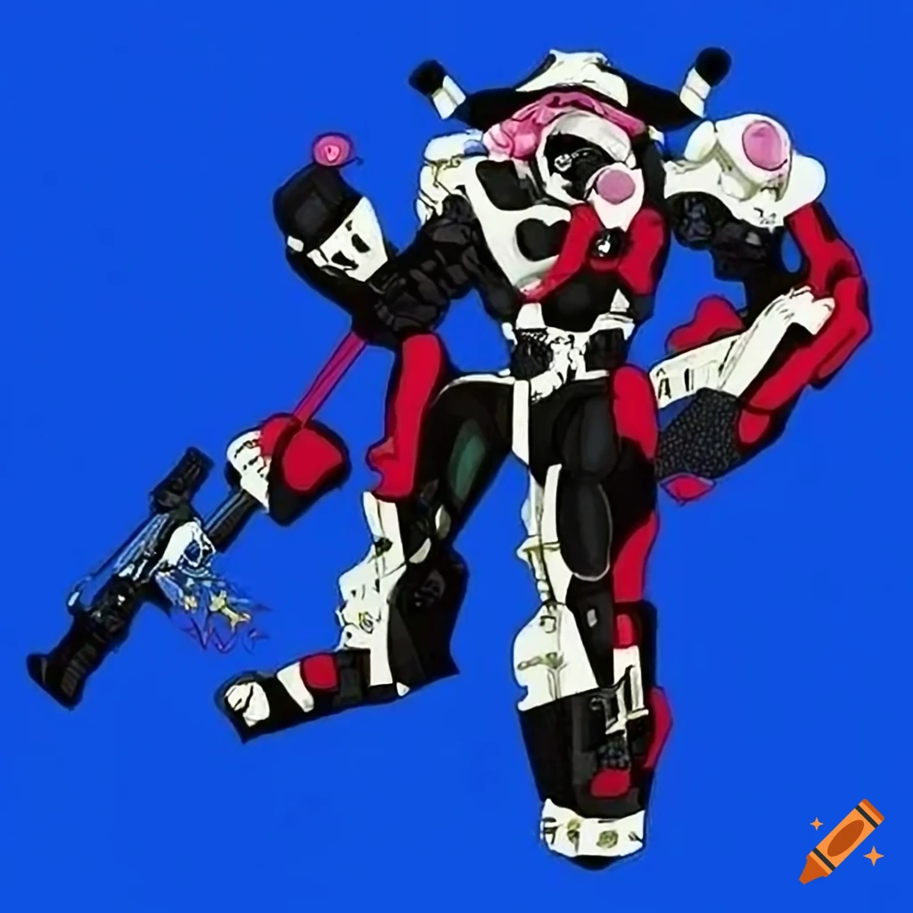 Exosquad with artwork inspired by alan aldridge and chiho aoshima on ...