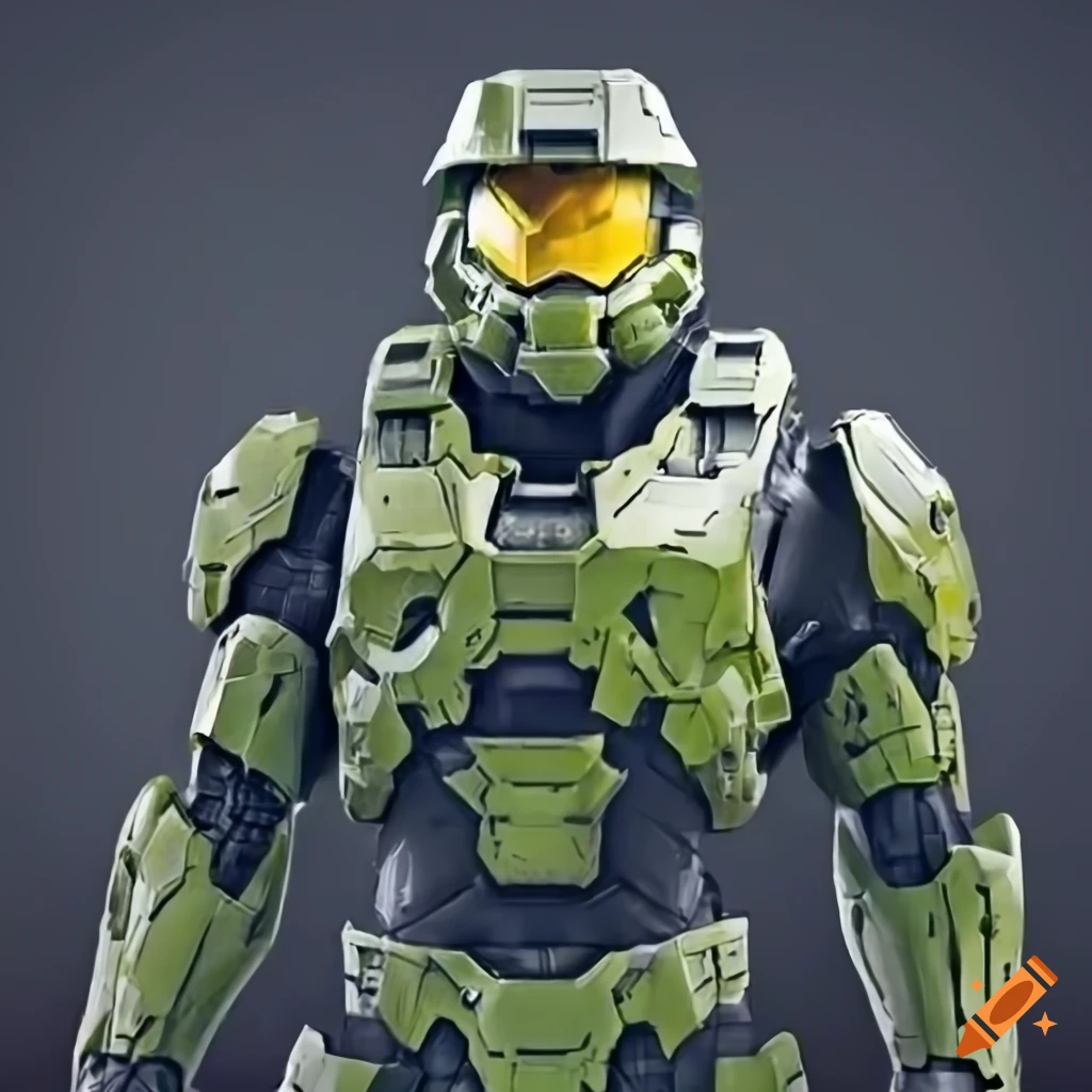 Master chief on Craiyon