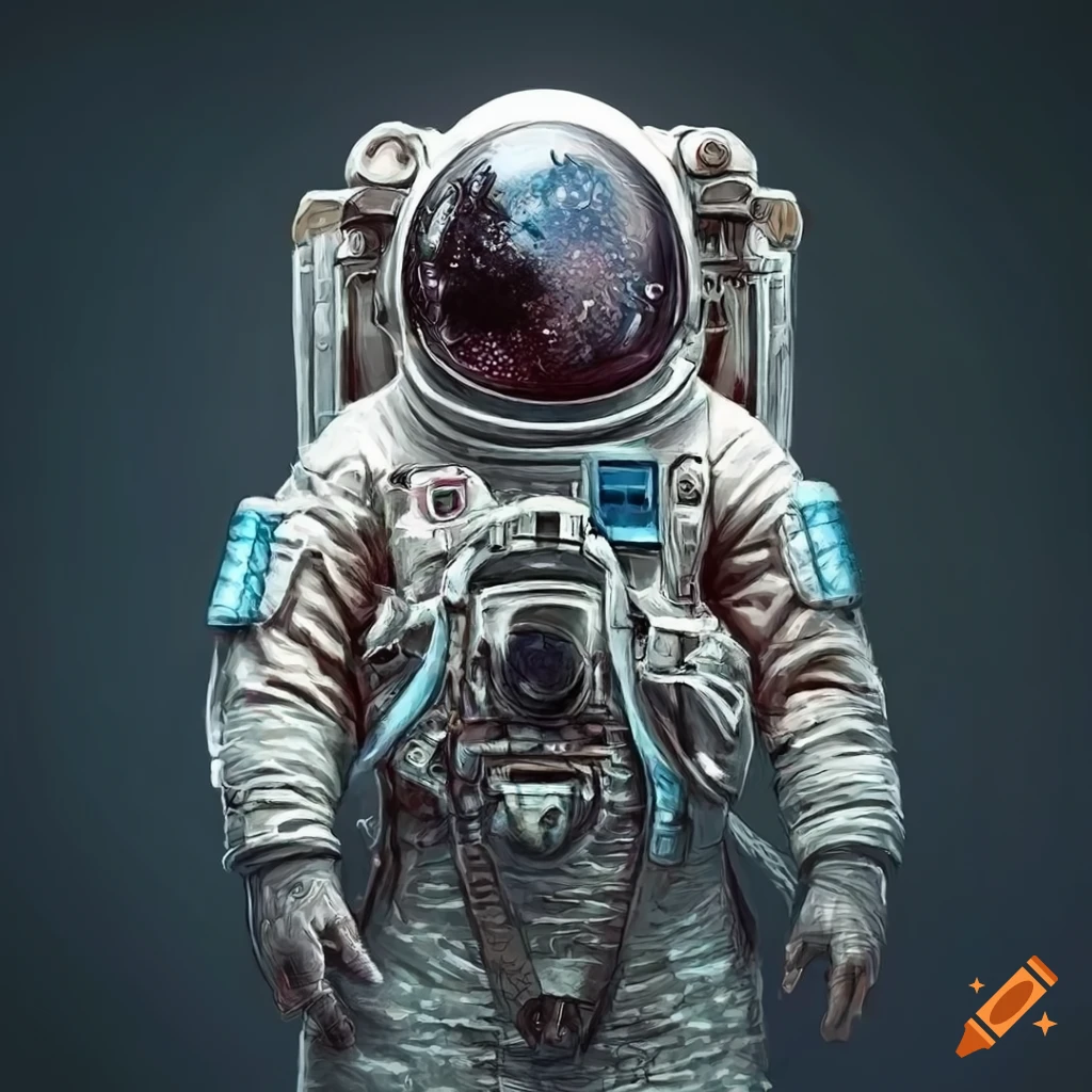Intricate astronaut character design by Dave Allsop, ultra-realistic ...