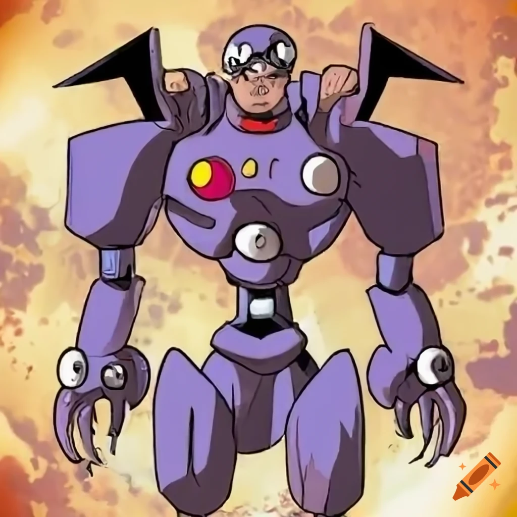 Exosquad art inspired by alan aldridge and osamu tezuka on Craiyon