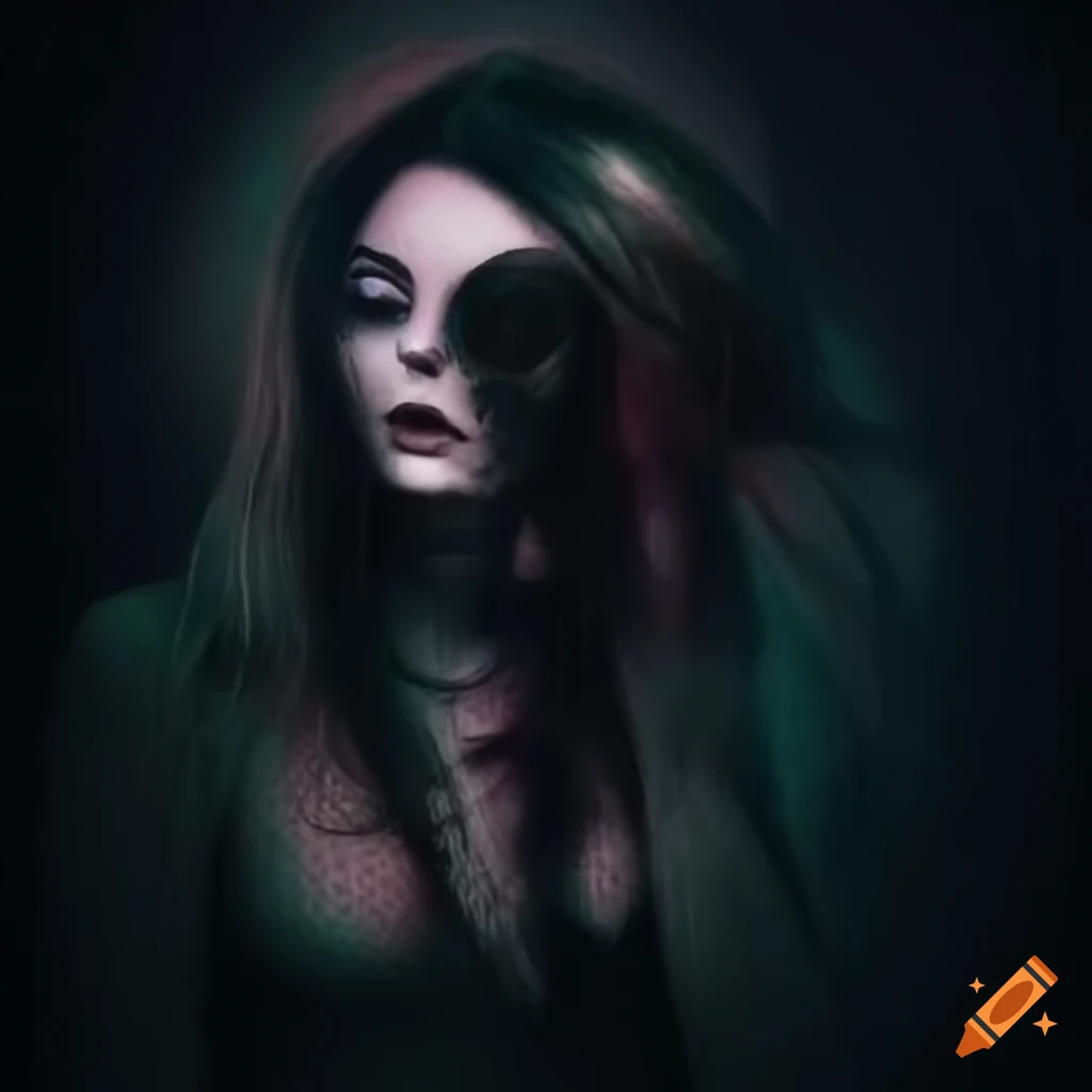 Abstract and colorful representation influenced by Tim Burton and ...