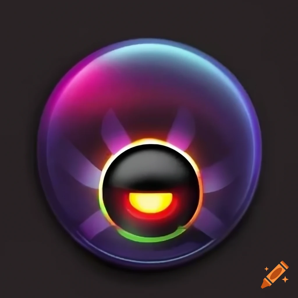 Geometry dash button on Craiyon