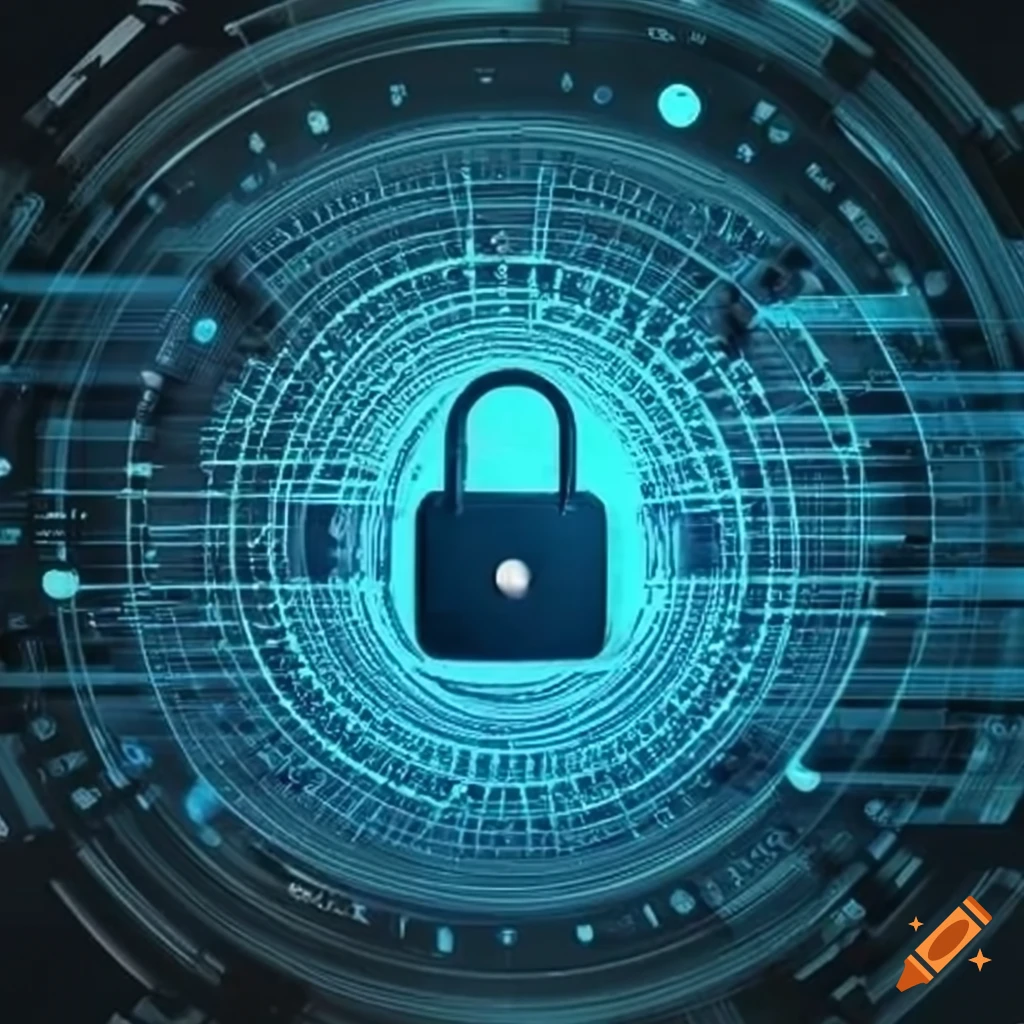 It security concept on Craiyon