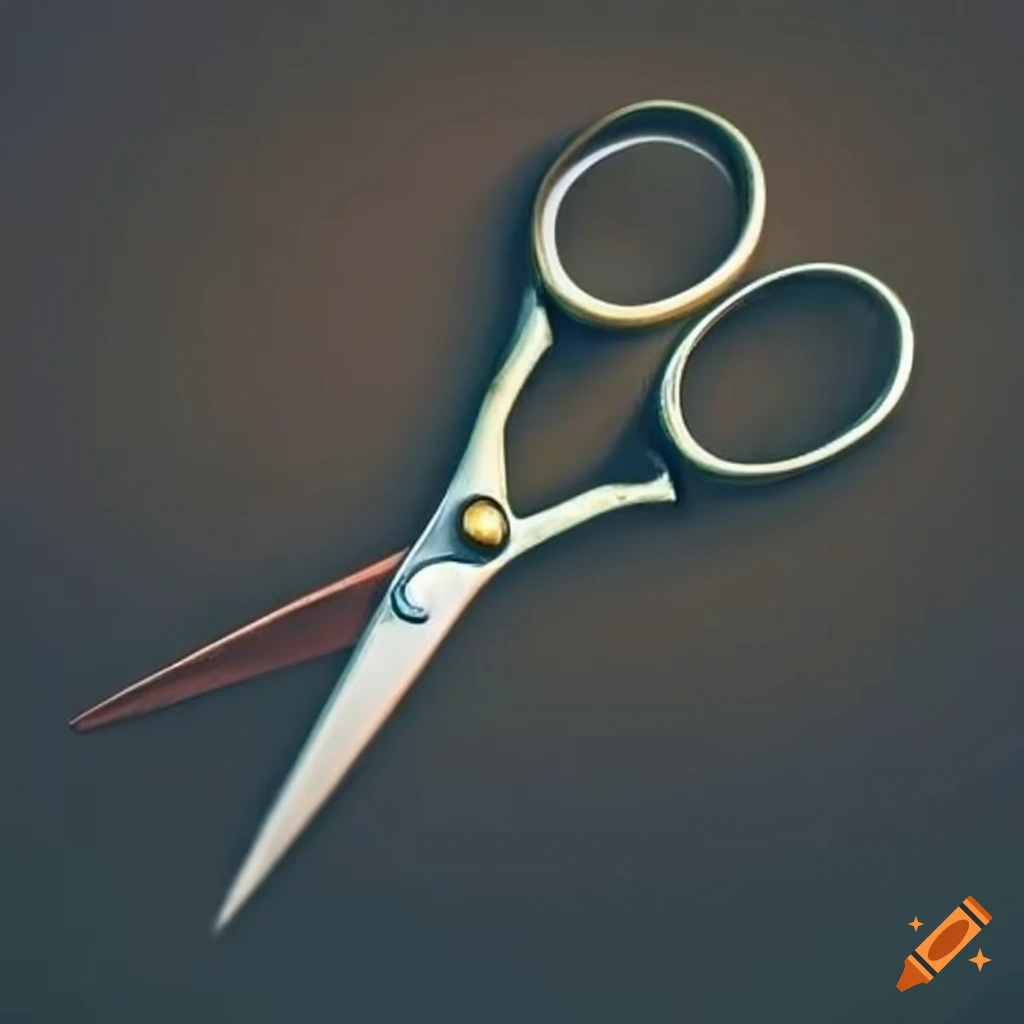 Pair of scissors on Craiyon