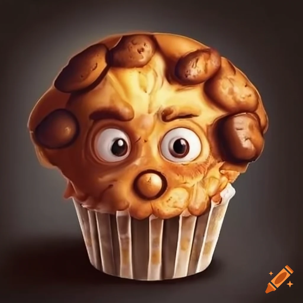 Reference to the muffin man nursery rhyme on Craiyon