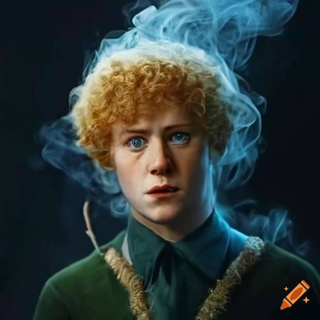 Pippin enjoying a smoke on Craiyon