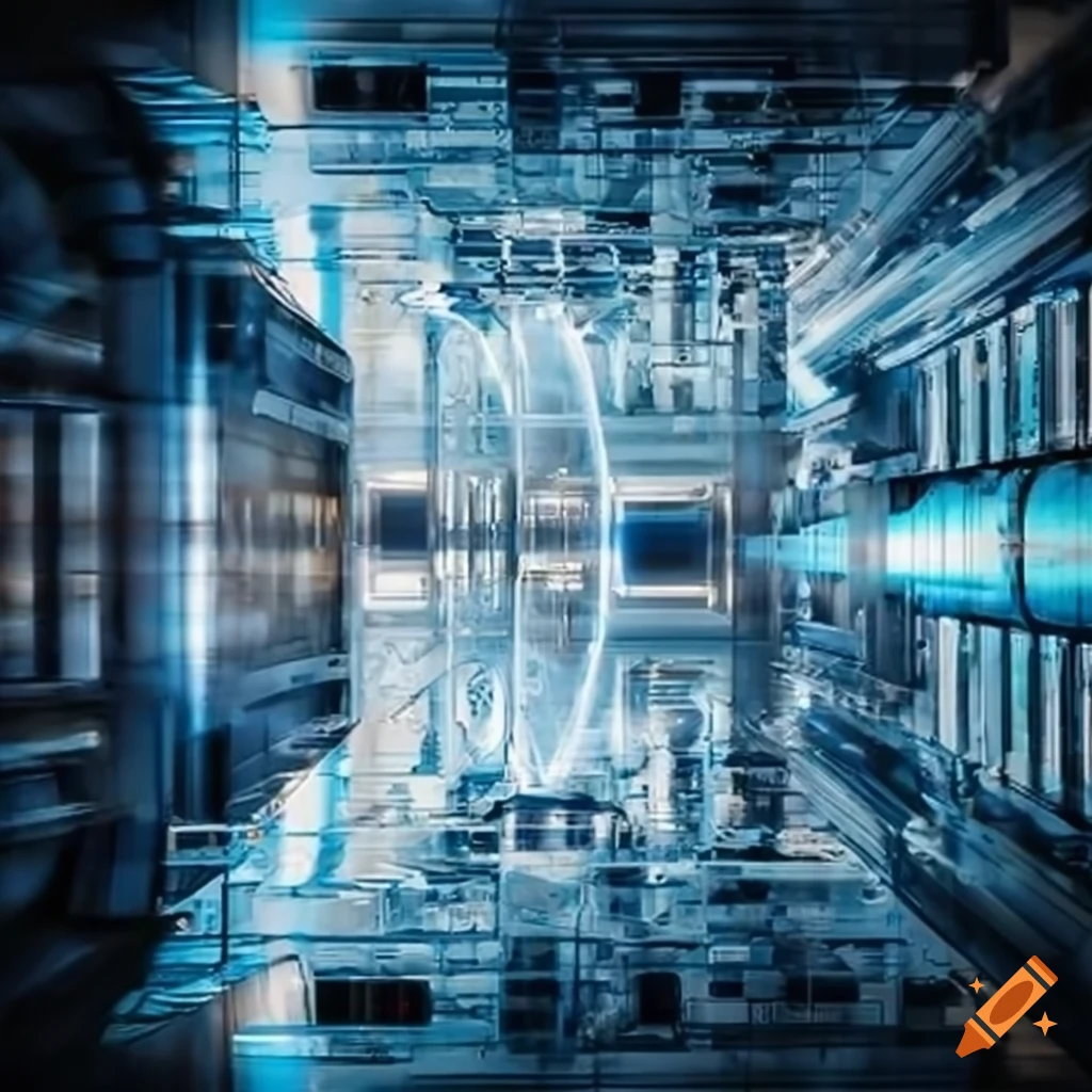 Futuristic chemistry laboratory on Craiyon