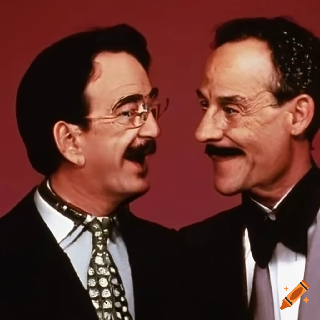 Promotional image for 'foreign policy nerds' sitcom on Craiyon