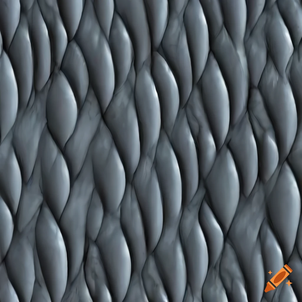 Seamless white dragon scale texture on Craiyon