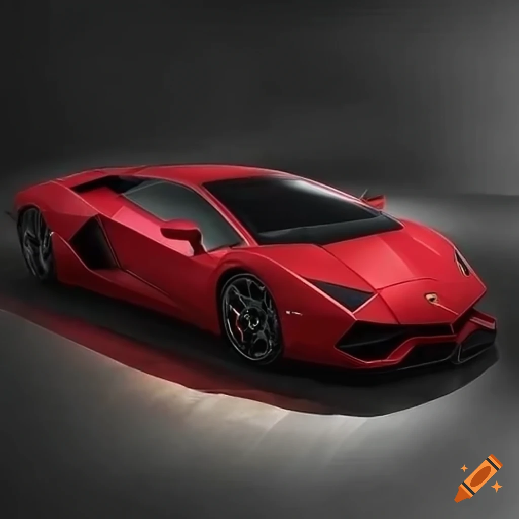 Lamborghini revuelto on Craiyon