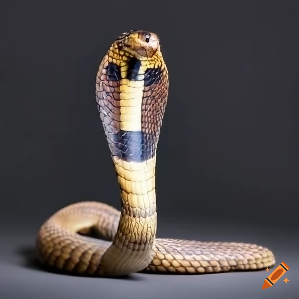 Full-body cobra in a natural setting on Craiyon