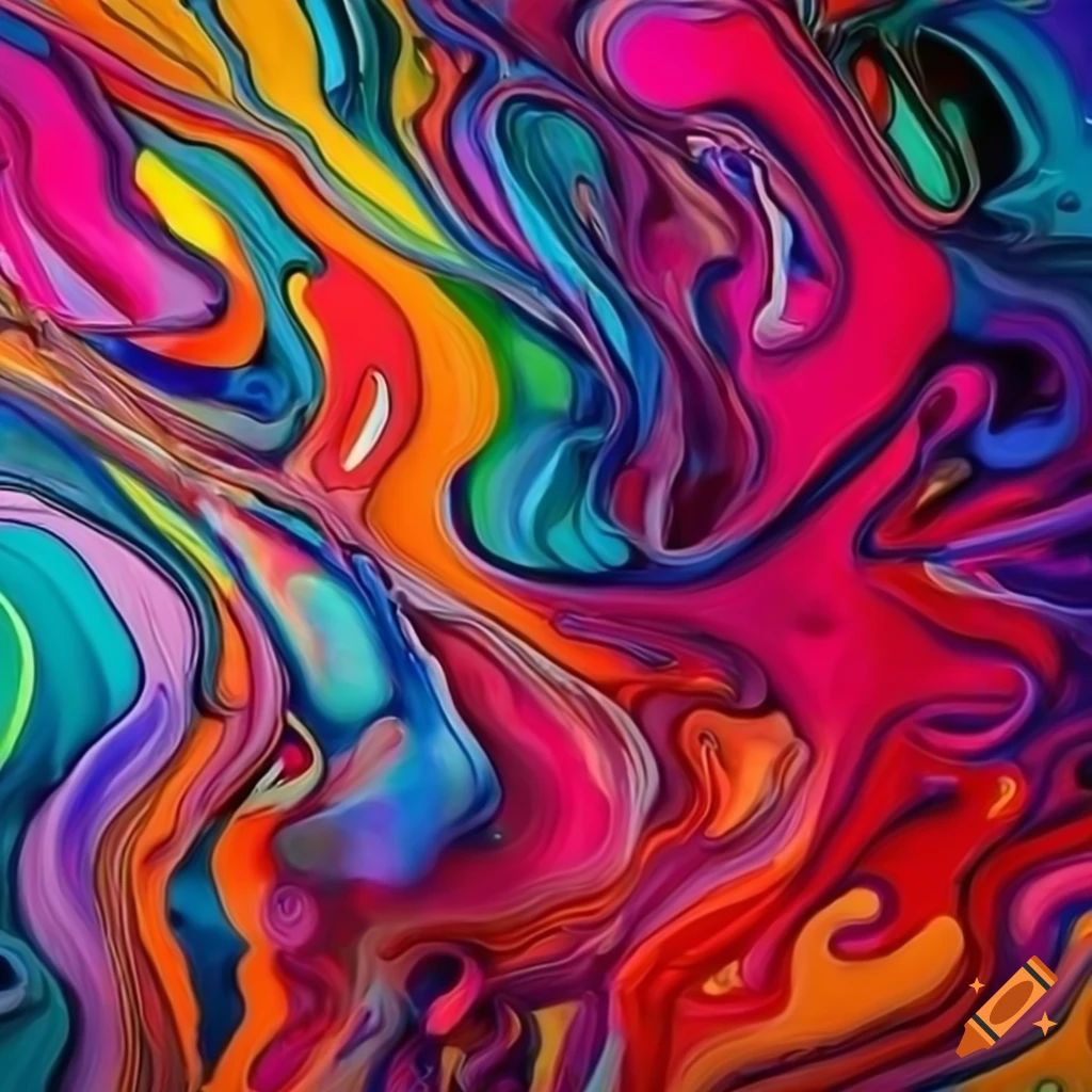 Abstract colorful art inspired by the phrase 'I may have something to ...