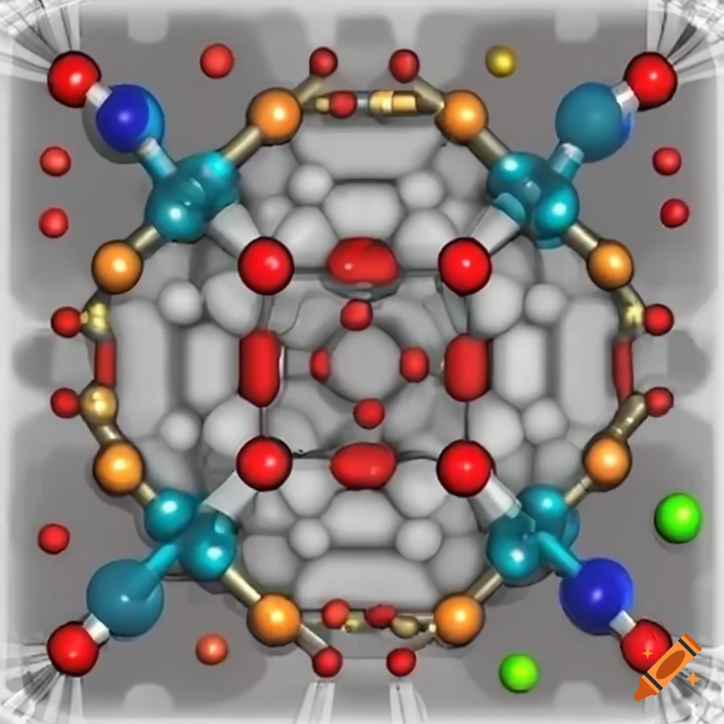 Molecular arrangement in cement chemistry on Craiyon