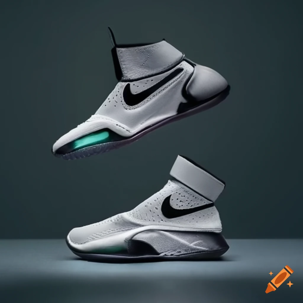 Nike sneakers from the future on Craiyon