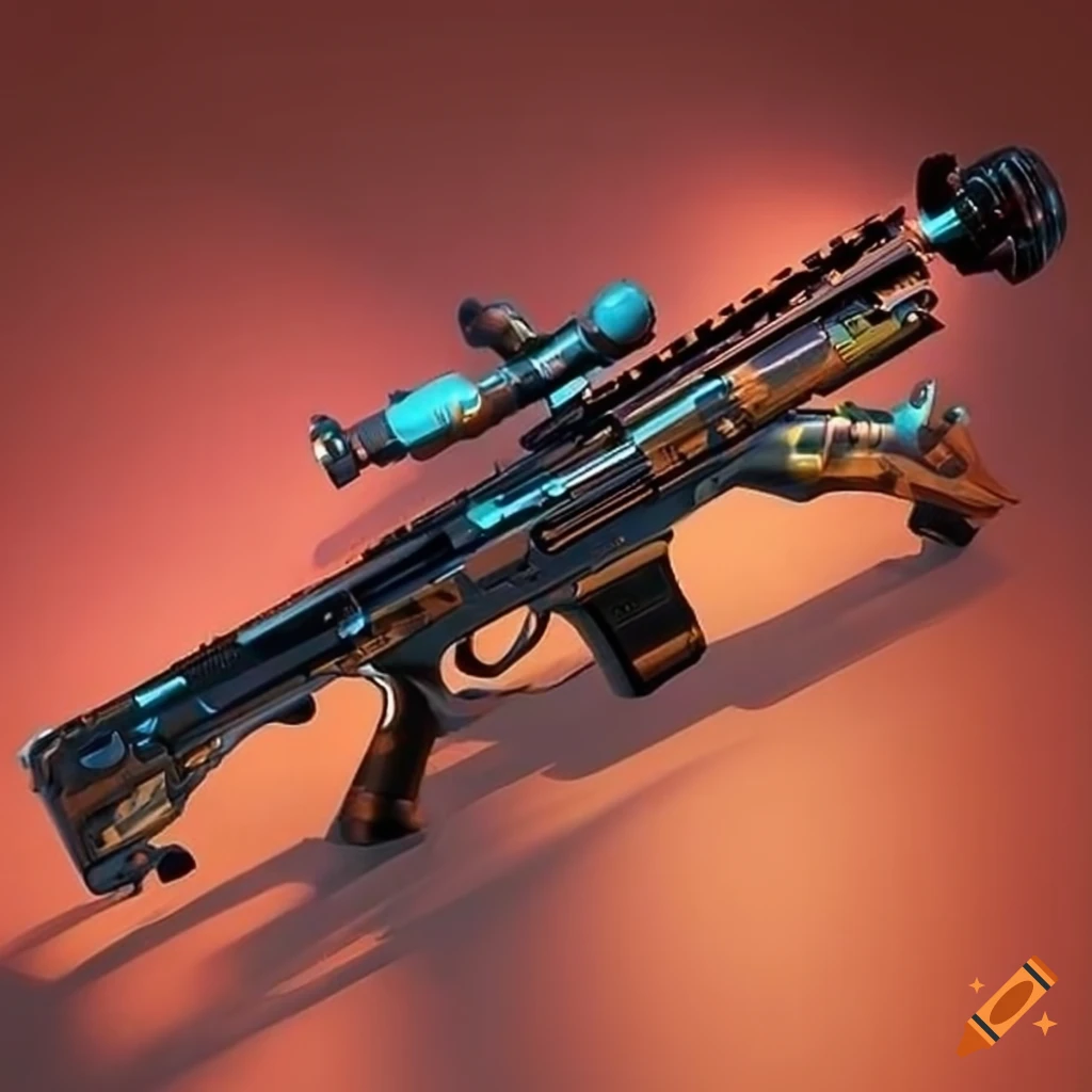 Shock rifle on Craiyon