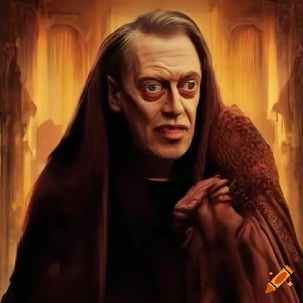 Steve buscemi enlarged on Craiyon