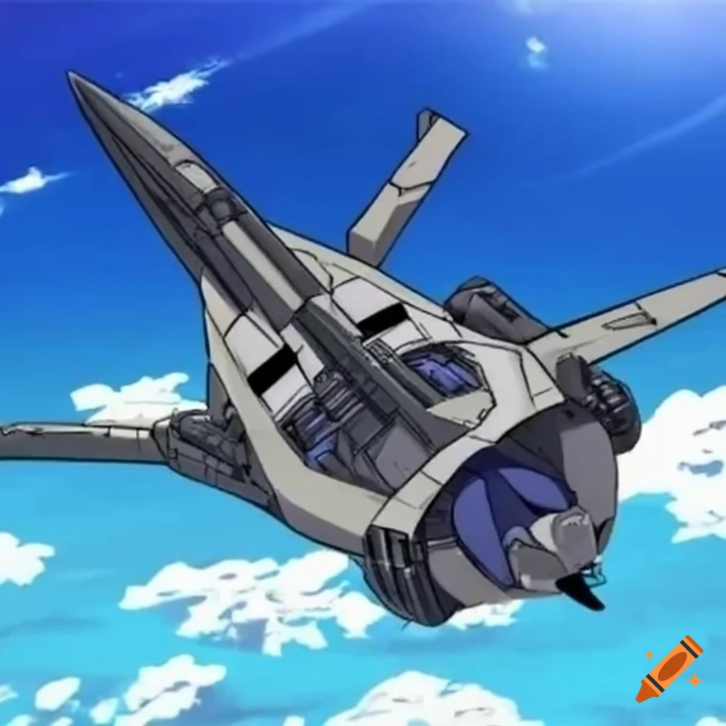 Anime adaptation of Space Ship EE on Craiyon