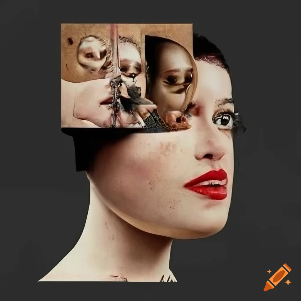 Dada collage art on Craiyon