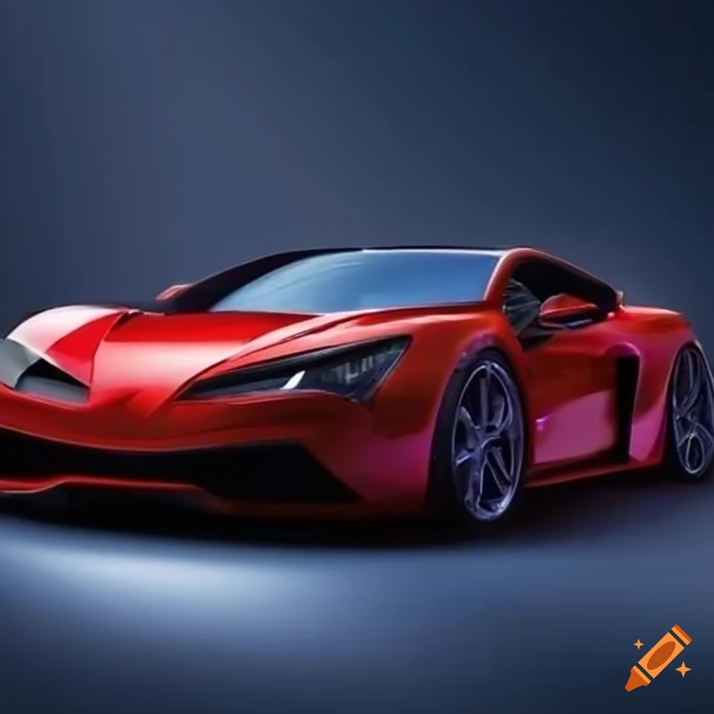 Sport car on Craiyon