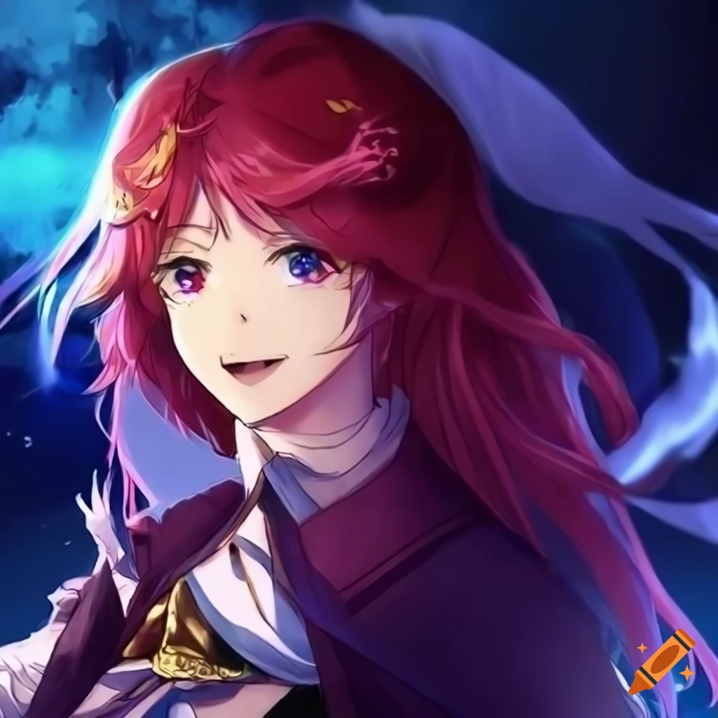 Anime wizard in a fantasy setting with a leftist political twist on Craiyon