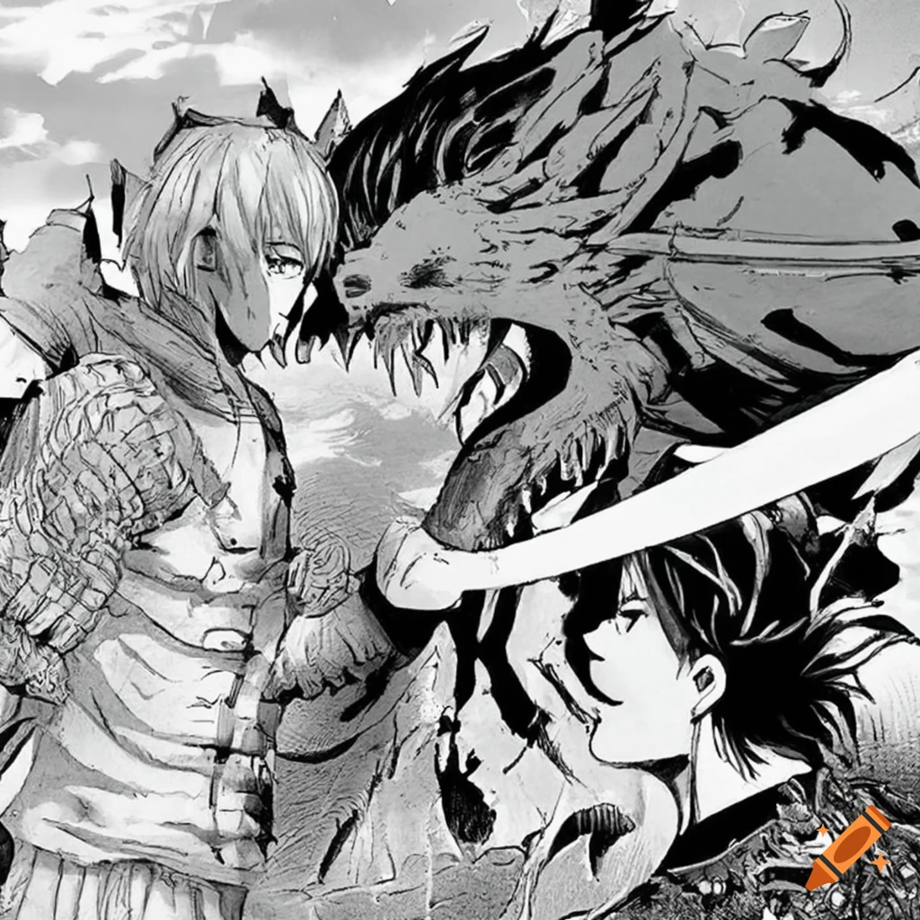 Four boys battling a gray monster on Craiyon