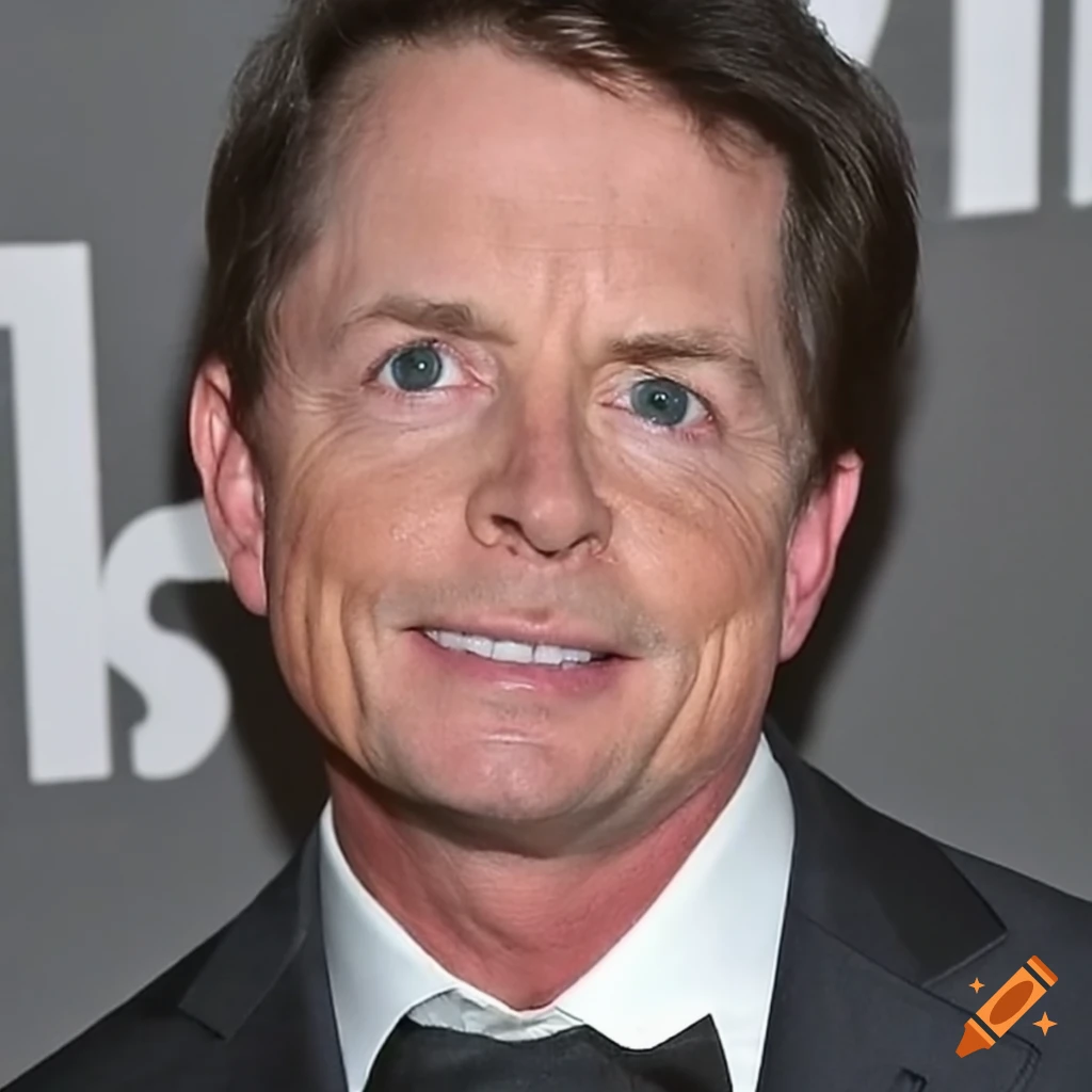 Michael j. fox in 2015 on Craiyon