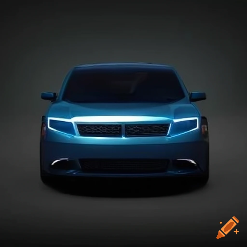 Futuristic design of a 2012 Dodge Avenger on Craiyon