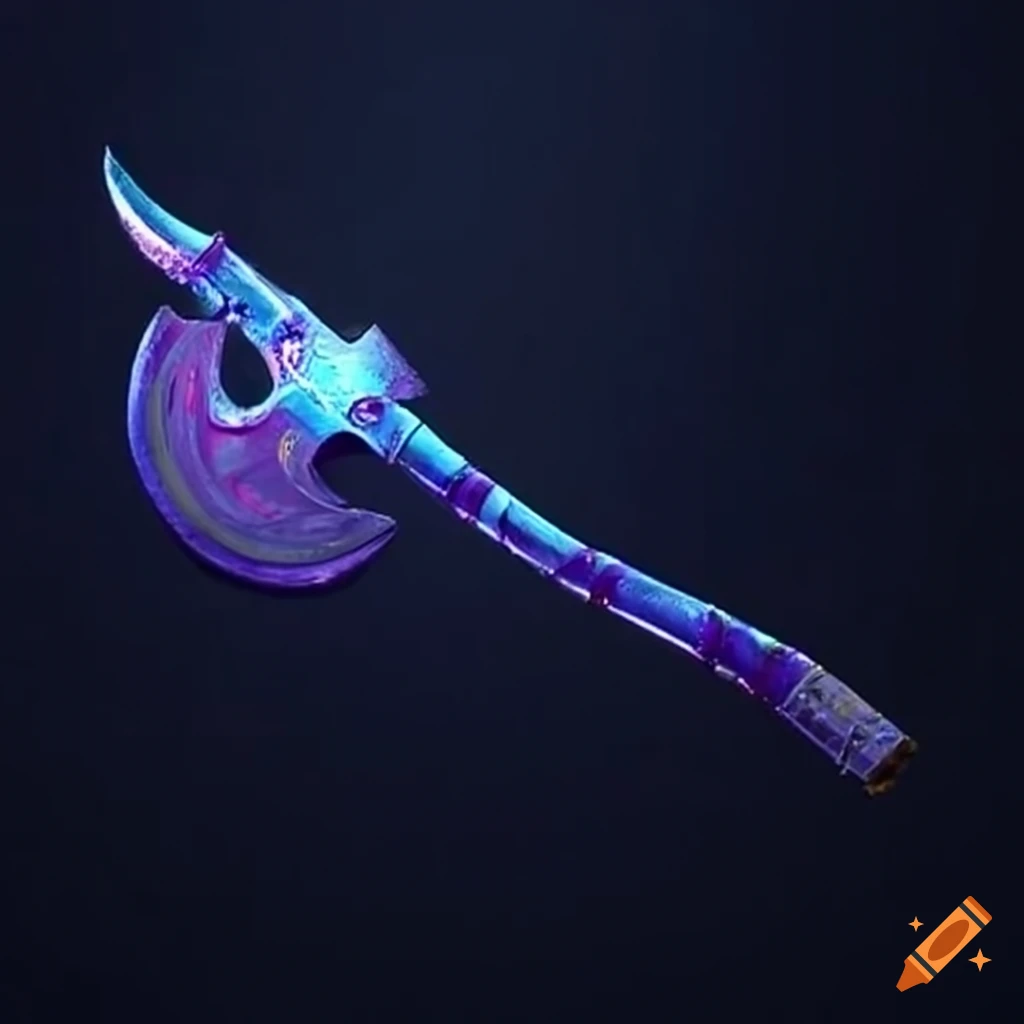 Magic axe on Craiyon