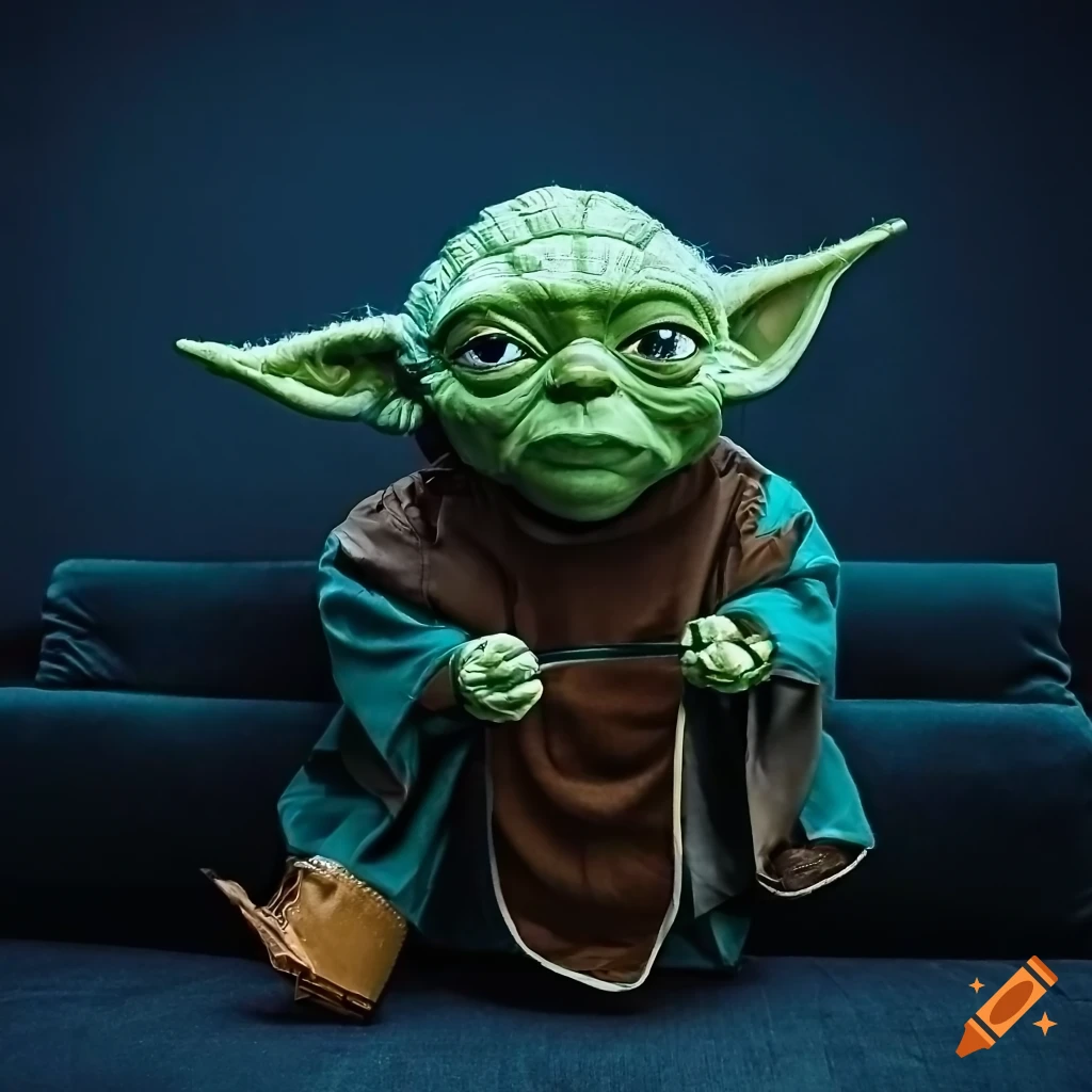 Yoda in various creative outfits and roles on Craiyon
