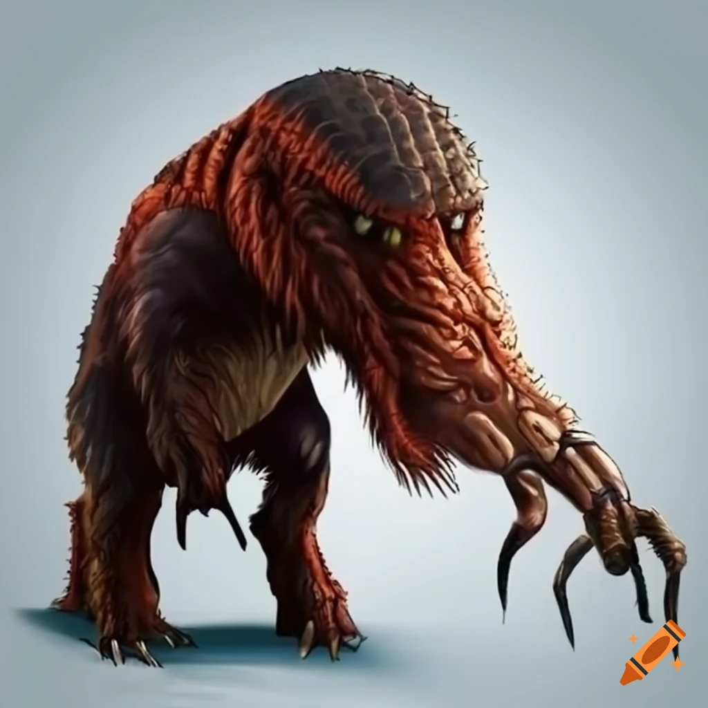 Prehistoric marvel: Mammoth-flea hybrid creature on Craiyon