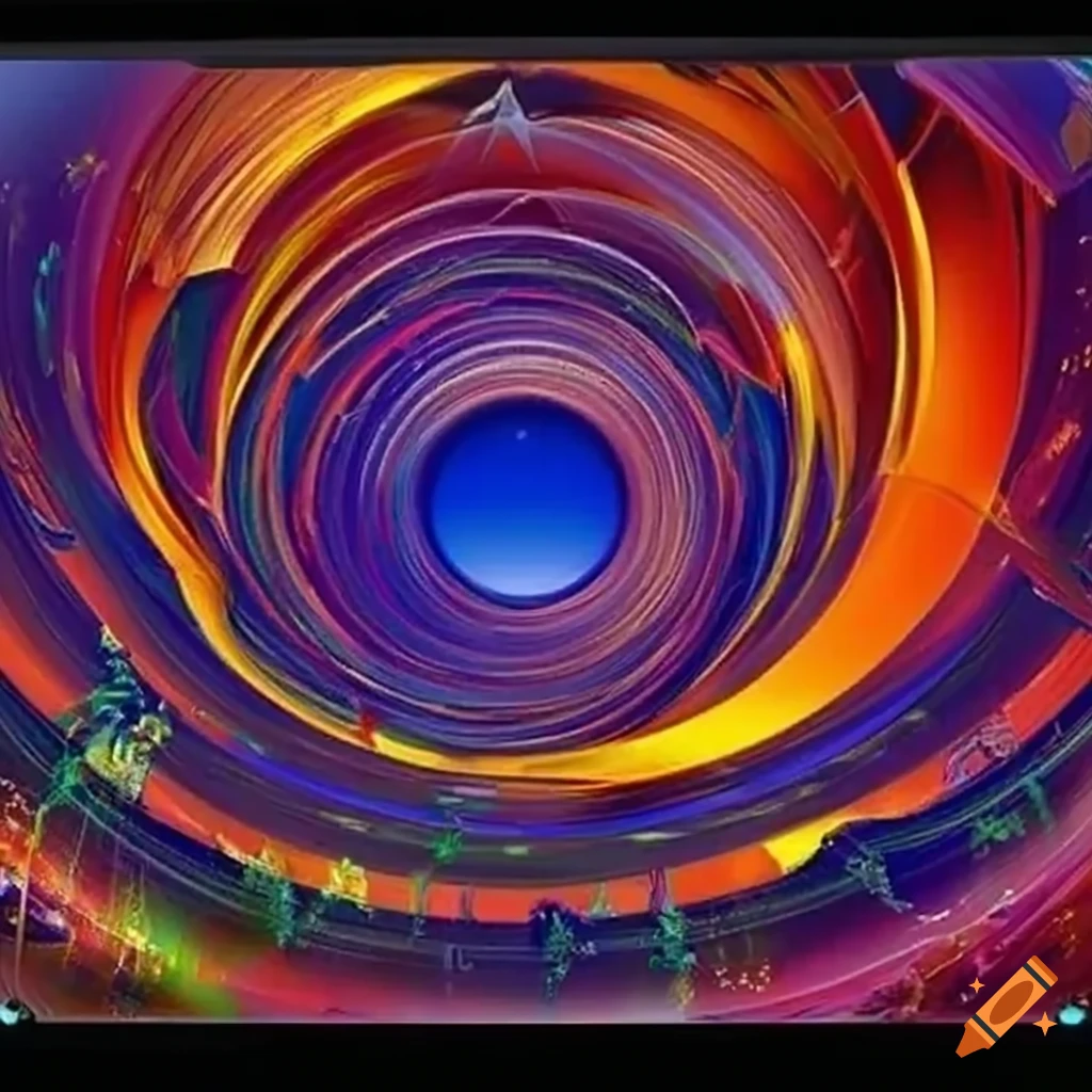 Vivid reimagining of The Web Planet with high production values on Craiyon